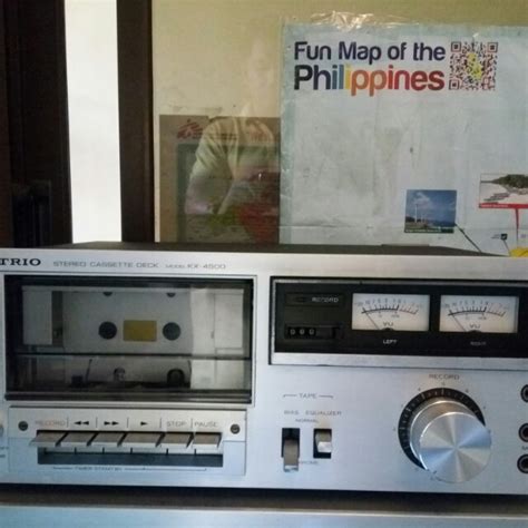 Trio Tape Deck Cassette From Japan Audio Portable Music Players On