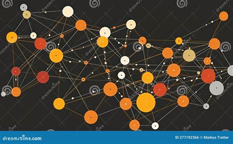 A Network Icon Showing The Relationship Between Different Nodes Of Data