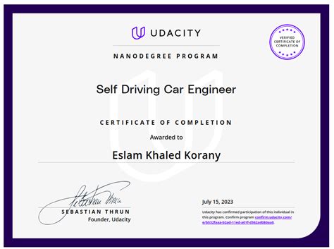 Celebrating The Completion Of Udacitys Self Driving Car Engineer Nanodegree Program 🎓