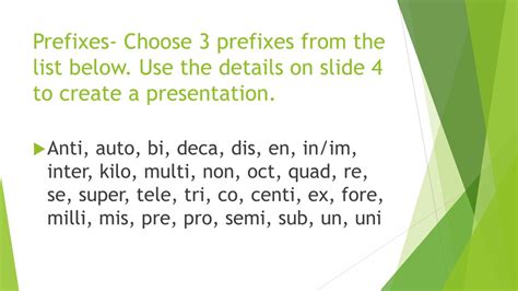 PPT Prefix And Suffix Powerpoint PowerPoint Presentation Free Download ID 8771162