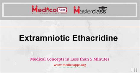 Extramniotic Ethacridine New