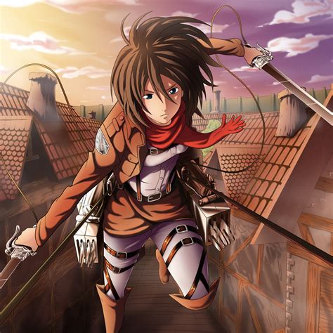 Mikasa Ackerman Wallpaper 4k 5k Attack On Titan