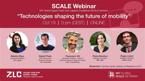 Scale Webinar “technologies Shaping The Future Of Mobility” Center