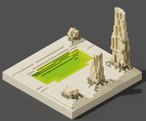Voxel Terrain CGTrader