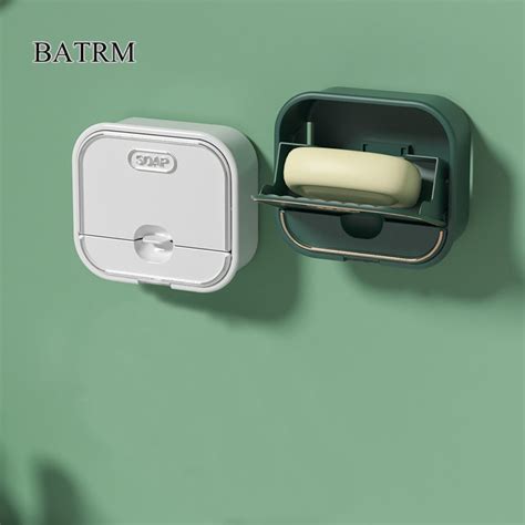 Hộp đựng Xà Bông Batrm Hộp đựng Xà Phòng Dán Tường Không Khoan Lỗ Có