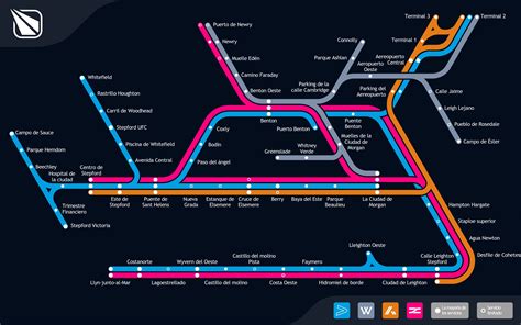 Scr Map But All Is In Spanish R Stepfordcountyrailway