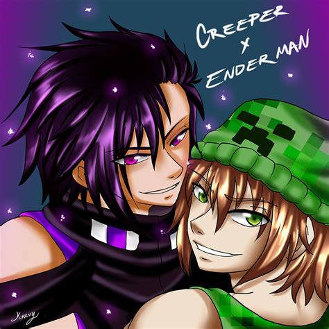 Creeper X Enderman By Kazvy On Deviantart