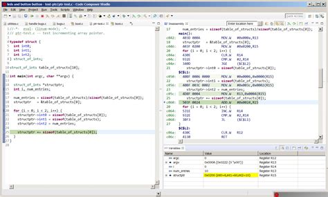 ccs msp430g2553 compiler misbehavior msp low power microcontroller
