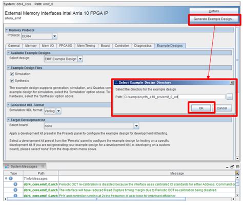 Emif Example Design の Readwrite を連続動作させる方法 株式会社マクニカ アルティマ カンパニー