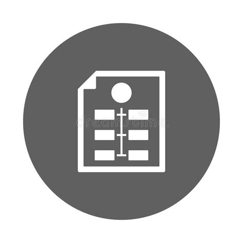 Flowchart Workflow Analytics Outline Icon Line Art Vector Stock