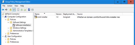 Installing Connector Using Domain Group Policy Gpo Jetpatch