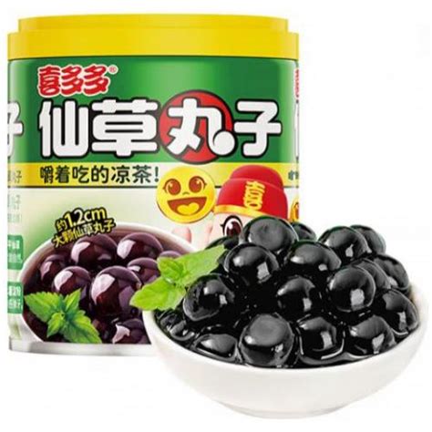 喜多多【仙草丸子】200g酒水饮料cv Mart 懒懒之家