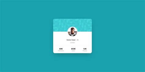 Frontend Mentor Profile Card Using Tailwindcss Coding Challenge Solution