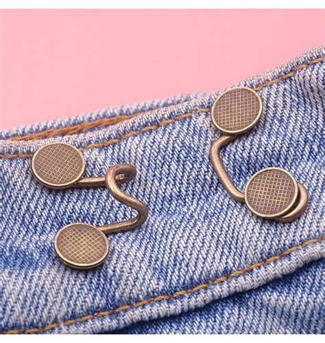 바지 허리 줄이기 요술 단추 늘리기 매직 단추 후크 훅줄여보게 청 치마 조절 고리 티몬