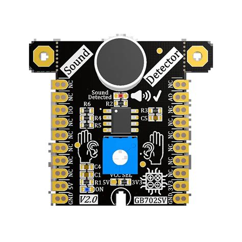ماژول میکروفون Gebrabit فروشگاه قطعات الکترونیک ردرونیک