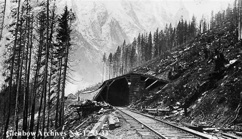 Historic Photos From The Rogers Pass Area In Bc