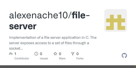 github alexenache10 file server implementation of a file server application in c the server