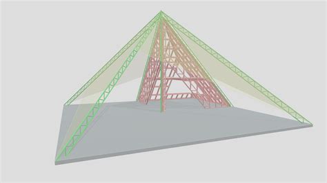Tipi Cabin Steel Frame Poland Download Free 3d Model By Em And Po Xyz Em Xyz [966be85