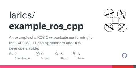 GitHub Larics Example Ros Cpp An Example Of A ROS C Package Conforming To The LARICS C