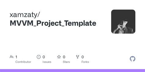 Github Xamzatymvvmprojecttemplate