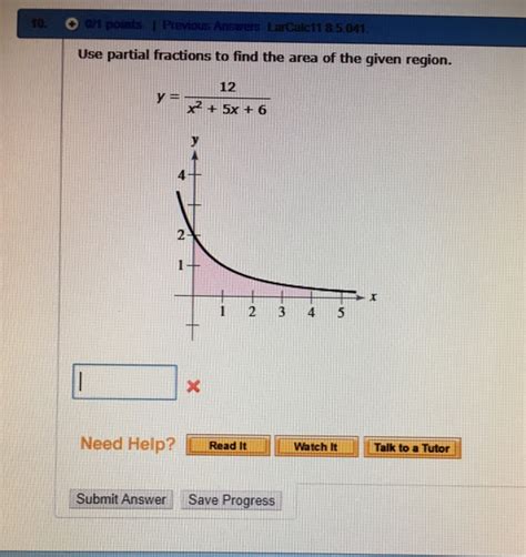 Solved Previous An C Use Partial Fractions To Chegg