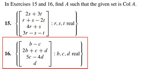 Solved In Exercises And Find A Such That The Given Chegg