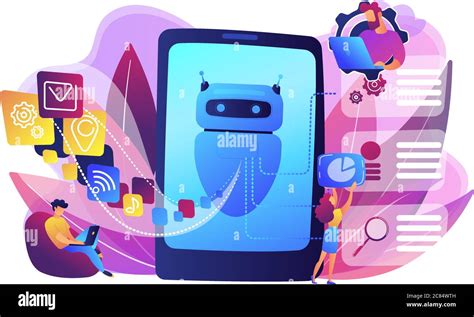 Natural Language Processing Concept Vector Illustration Stock Vector Image And Art Alamy