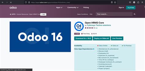 Odoo 16 Install Modul Extra Appraisal Di Windows 11 Melalui Sol