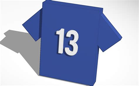 3d Design Odell Beckham Jersey Tinkercad