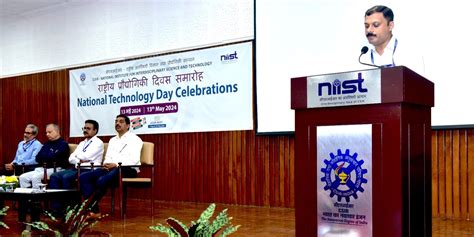 National Technology Day Celebrations At Csir Niist Csir National Institute For