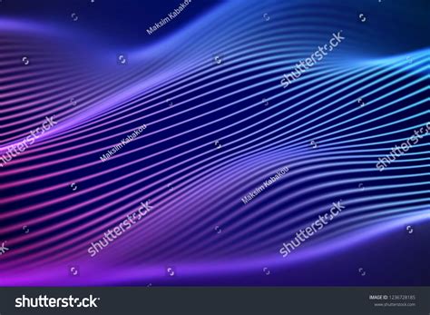 Big Data Abstract Visualization Business Charts Stock Vector Royalty Free 1236728185