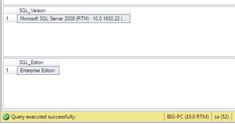 How To Find Sql Server Database Version And Sql Server Editon