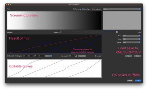 dot curve editor tool