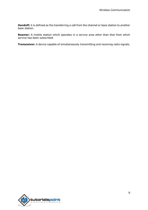 wireless communication tutorial pdf