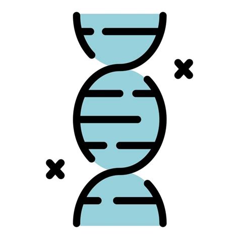 Premium Vector Lab Dna Icon Outline Vector Laboratory Science Medical Equipment Color Flat