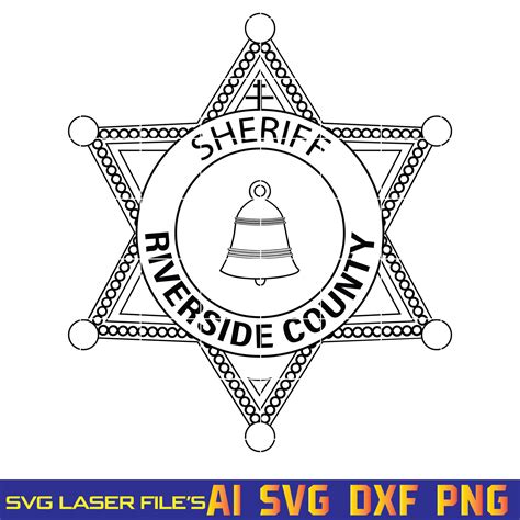 Artstation Riverside California Sheriff Badge Artworks