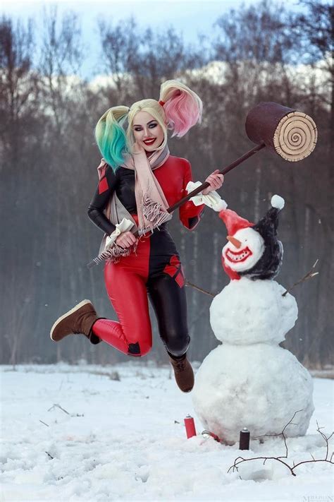 Sexy Cosplay Girls On Twitter Harley Quinn By Vicktorie