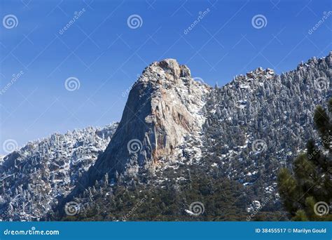 Tahquitz Peak From Idyllwild Stock Image Image Of Granite Mountain