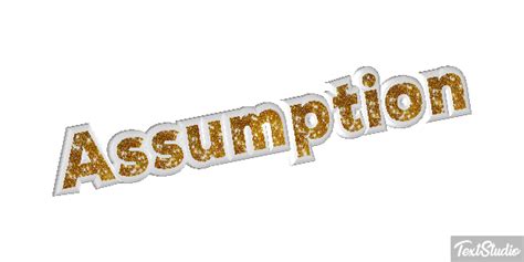Assumption Word Animated  Logo Designs