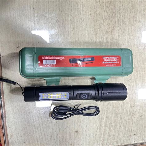 Led Rechargeable Torch Color Black At Best Price In Delhi Pravina