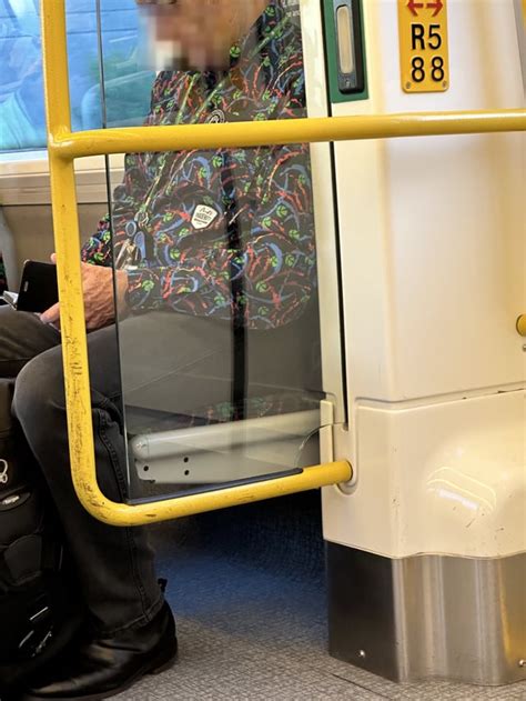 Pta Employee On My Train With A Jacket Design That Exactly Matches The