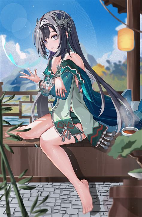 Lan Yan Genshin Impact Drawn By Y Osu Danbooru