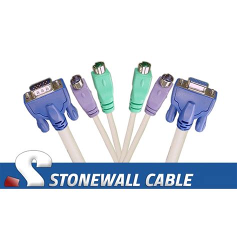 110936 Eq Hp Kvm Console Cable 6 Feet Stonewall Cable