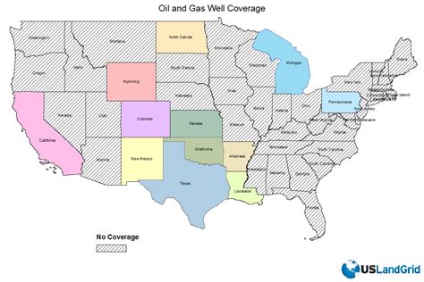 Gis Data Coverage Map All 50 States Uslandgrid