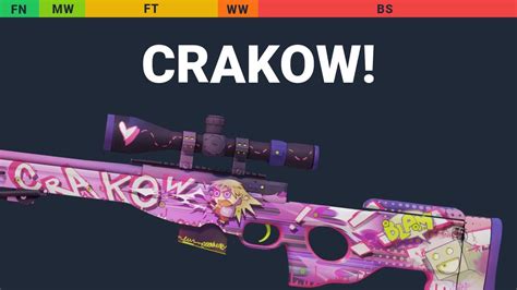 Awp Crakow Skin Float And Wear Preview Youtube