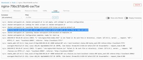 debugging a kubernetes workload with octant tanzu
