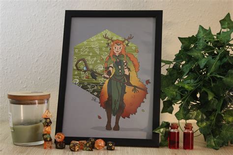Keyleth Half Elf Druid Inspired By Critical Role Vox Machina