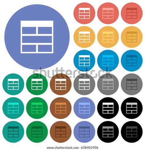 Spreadsheet Horizontally Merge Table Cells Multi Stock Vector Royalty