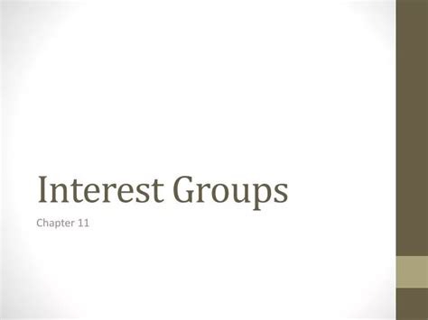 Ppt Interest Groups Powerpoint Presentation Free Download Id 2073077