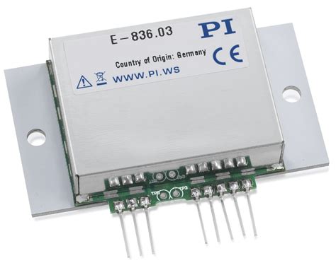 Piezo Amplifier For Dynamic Piezo Actuator Engineer Live